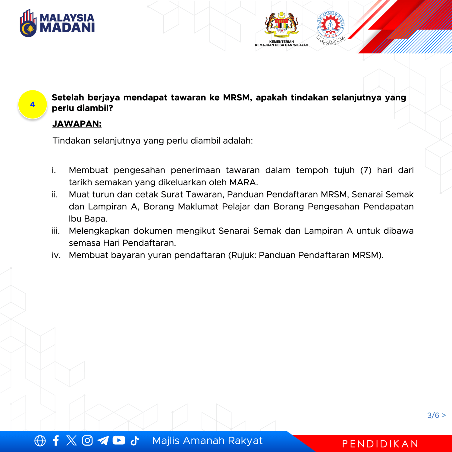FAQ MRSM 2024 – Majlis Amanah Rakyat